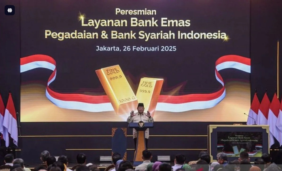 Presiden Prabowo Resmikan Bank Emas Pertama Di Indonesia @ PapuaBaratNews